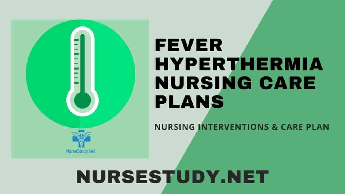 Fever Hyperthermia Nursing Diagnosis And Nursing Care Plan NurseStudy Net