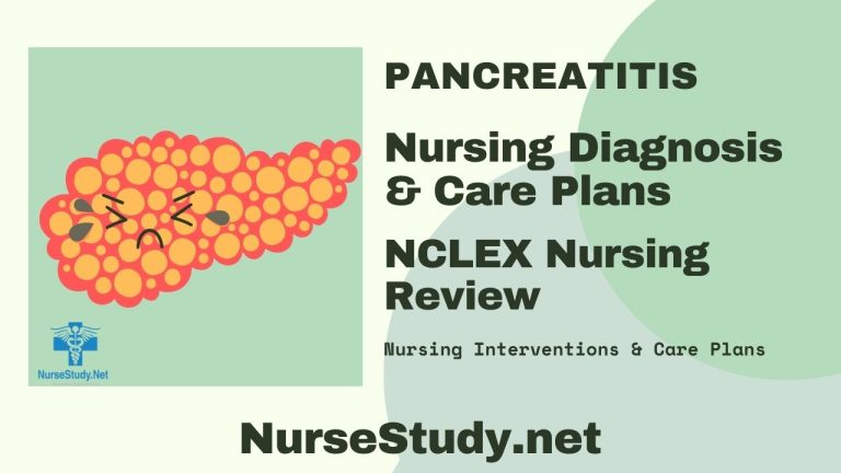 Pancreatitis Nursing Diagnosis & Care Plan - NurseStudy.Net