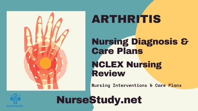 Arthritis Nursing Diagnosis & Care Plan - NurseStudy.Net