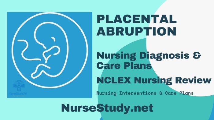 Placental Abruption Nursing Diagnosis & Care Plan - NurseStudy.Net