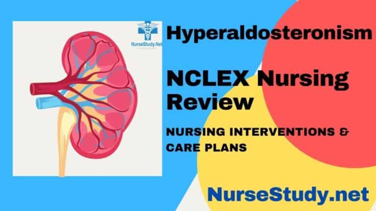 Hyperaldosteronism Nursing Diagnosis & Care Plan - NurseStudy.Net