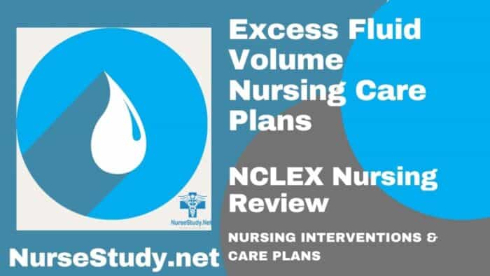 Excess Fluid Volume Nursing Diagnosis and Nursing Care Plan ...
