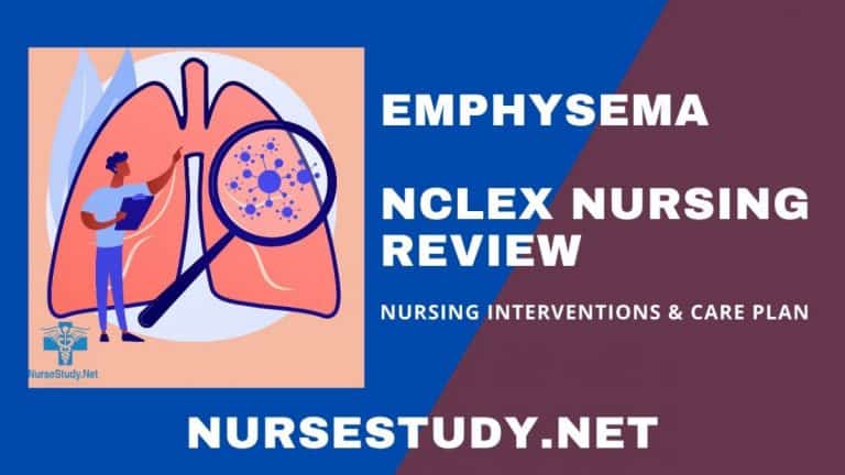 Emphysema Nursing Diagnosis & Care Plan - NurseStudy.Net