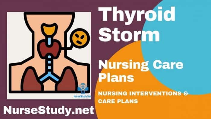Thyroid Storm Nursing Diagnosis & Care Plan - NurseStudy.Net
