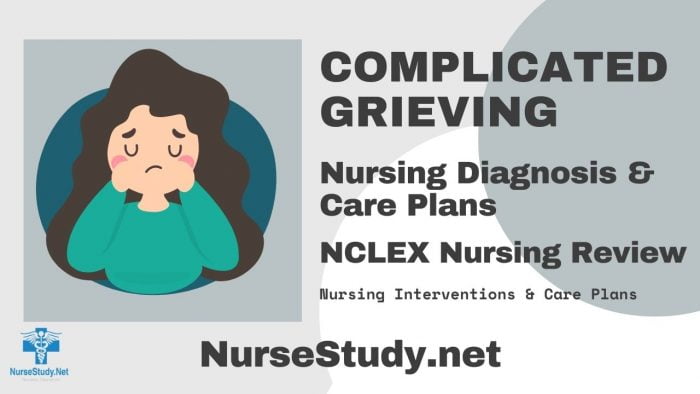 Complicated Grieving Nursing Diagnosis & Care Plan - NurseStudy.Net