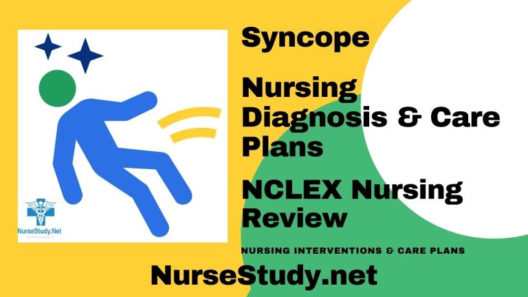 Syncope Nursing Diagnosis & Care Plan - NurseStudy.Net