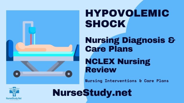 Hypovolemic Shock Nursing Diagnosis & Care Plan - NurseStudy.Net