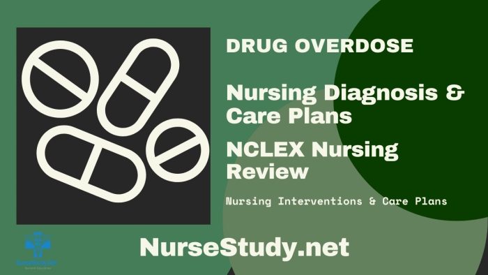 Drug Overdose Nursing Diagnosis & Care Plan - NurseStudy.Net