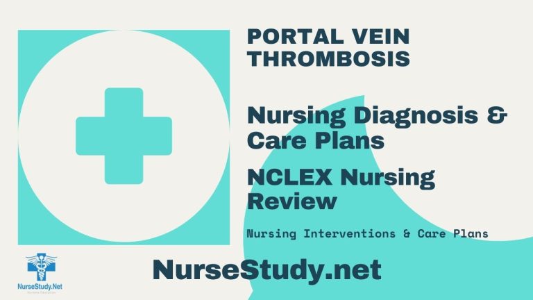 Portal Vein Thrombosis Nursing Diagnosis & Care Plan - NurseStudy.Net