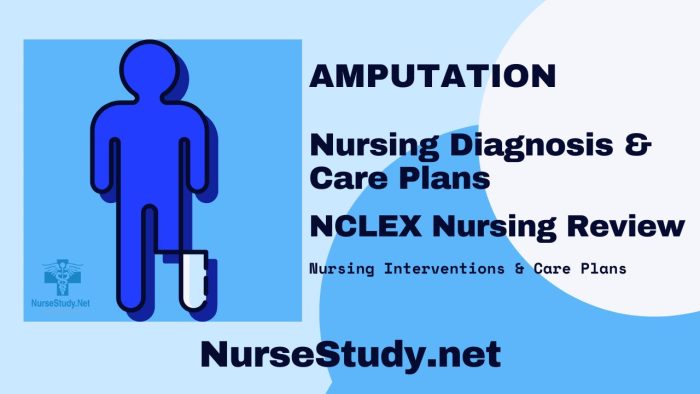Amputation Nursing Diagnosis & Care Plan - NurseStudy.Net