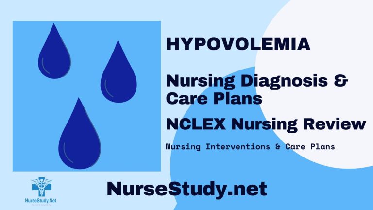 Hypovolemia Nursing Diagnosis & Care Plan - NurseStudy.Net