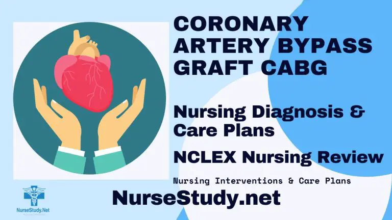 Coronary Artery Bypass Graft Nursing Diagnosis & Care Plan - NurseStudy.Net