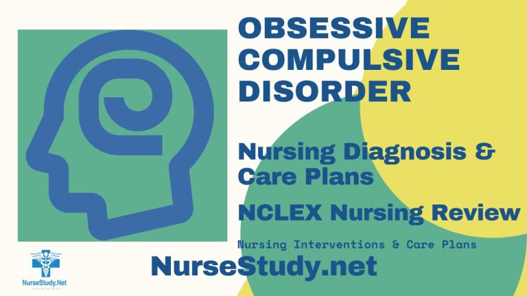 Obsessive Compulsive Disorder OCD Nursing Diagnosis & Care Plan ...