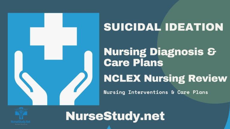 Suicidal Ideation Nursing Diagnosis & Care Plan - NurseStudy.Net