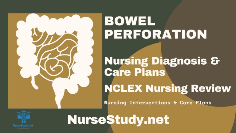 Bowel Perforation Nursing Diagnosis & Care Plan - NurseStudy.Net