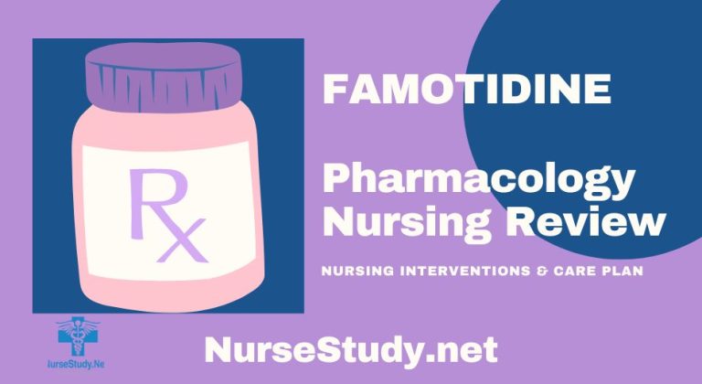 Famotidine Nursing Considerations - NurseStudy.Net